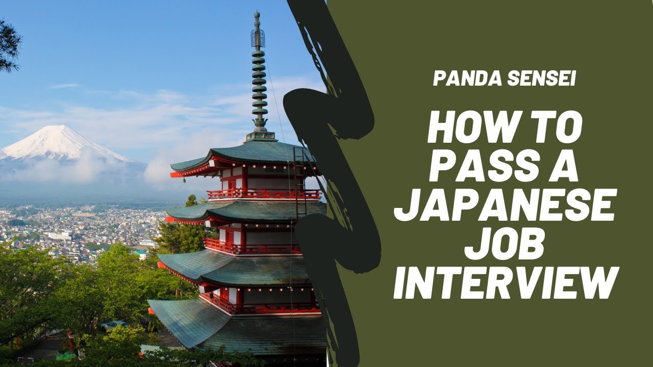 How to pass a Japanese job interview (tips and techniques) - YouTube