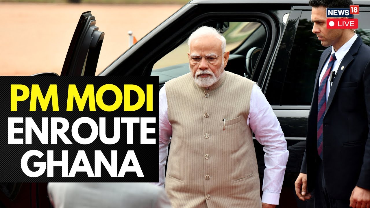 PM Modi Ghana Live | PM Narendra Modi Set For Longest Diplomatic Visit ...