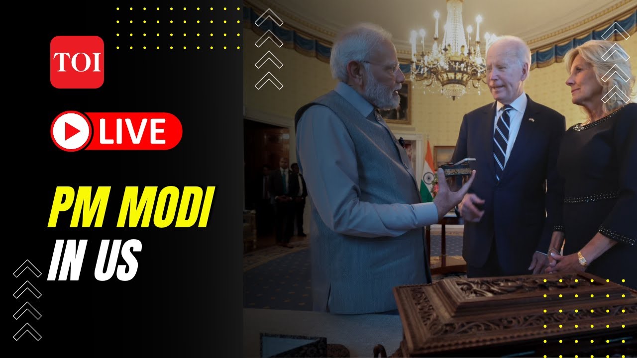 Live News: PM Modi in USA | From State Dinner Menu to historic defence ...