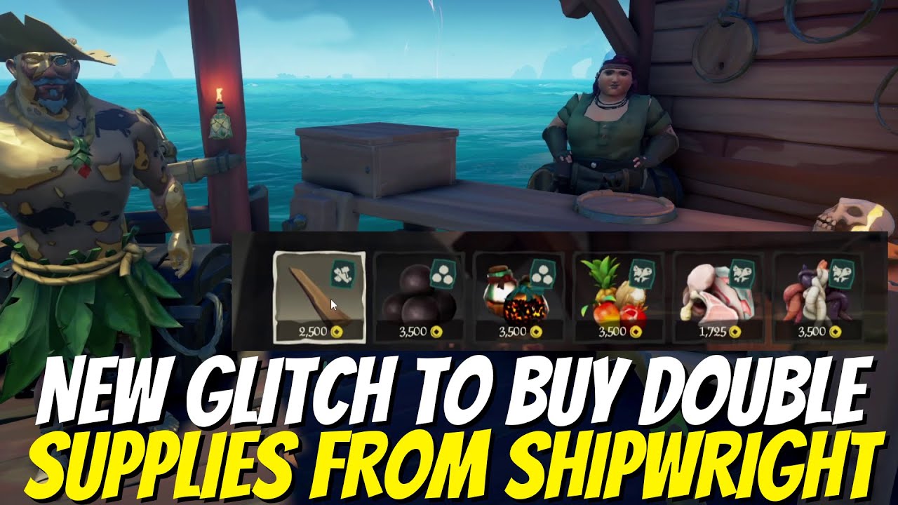 New Shipwright Double Supply's Glitch | Sea of Thieves | Season 7 - YouTube