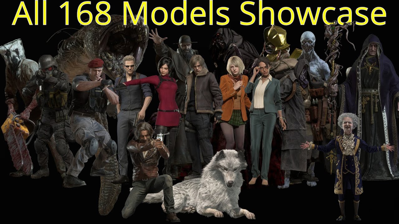 Resident Evil 4 Remake All Models Showcase - YouTube