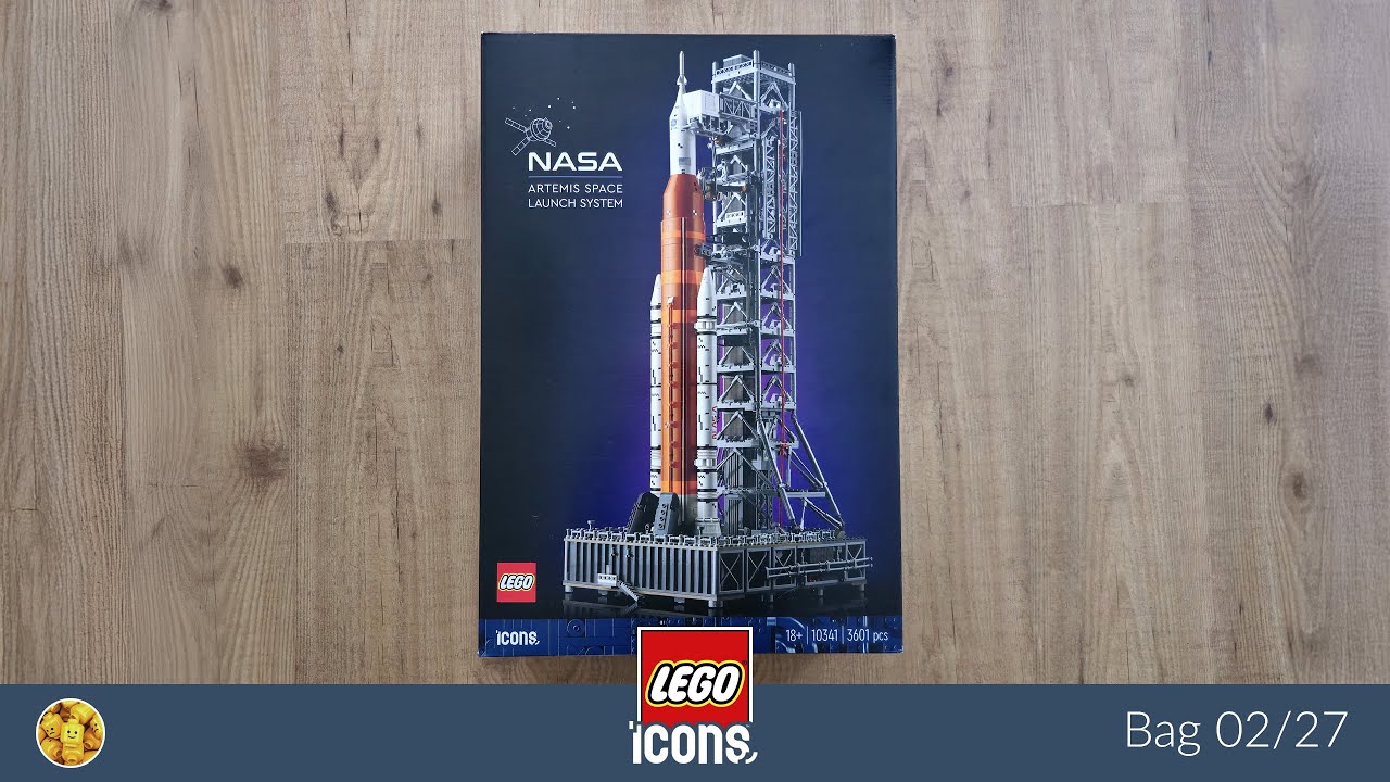 🎧 LEGO 10341 Icons NASA Artemis Space Launch System (bag 02/27) (no ...