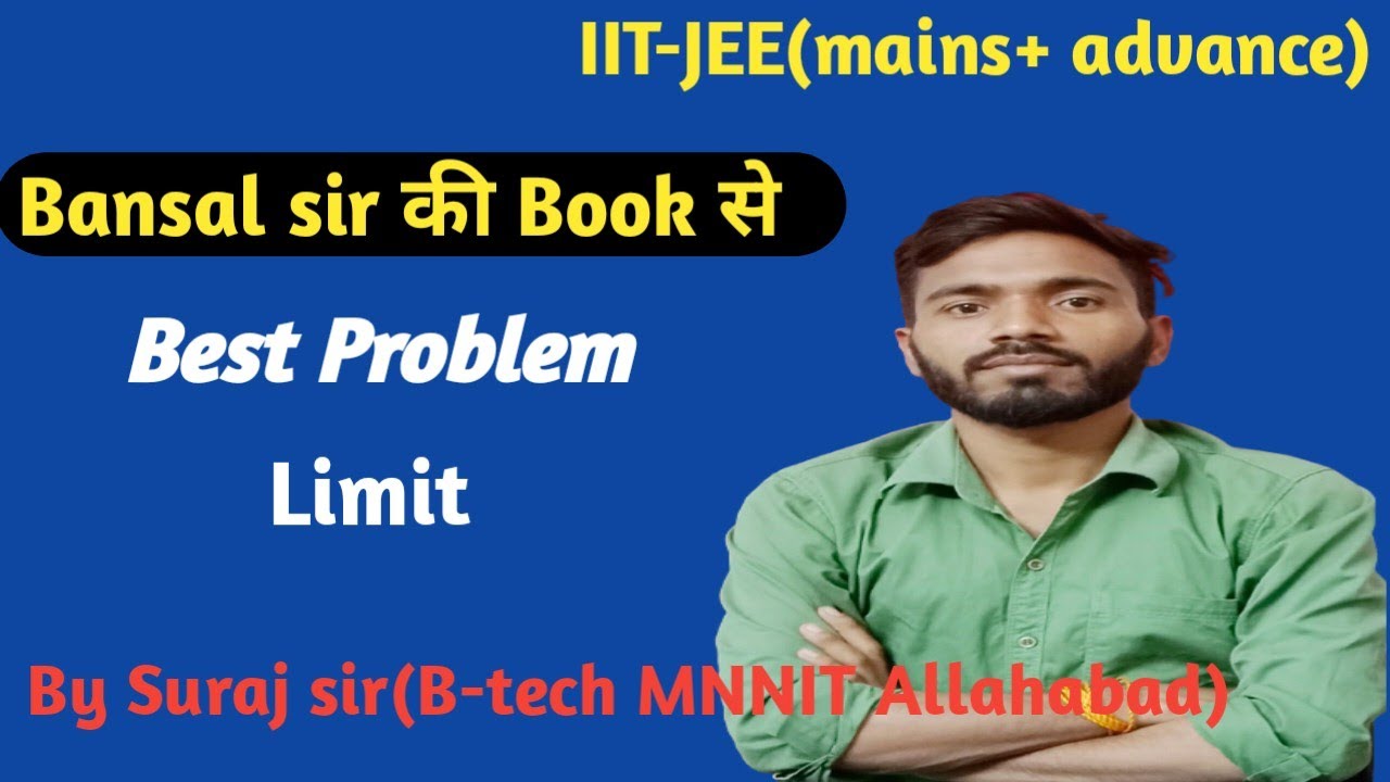 Limit Best Problem|JEE main 2023 |2nd Attempt|Aadhar classes |by Suraj ...