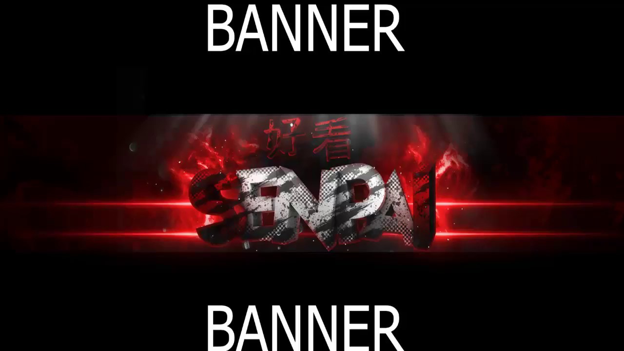 Speed Banner - #1 Senpai - - YouTube
