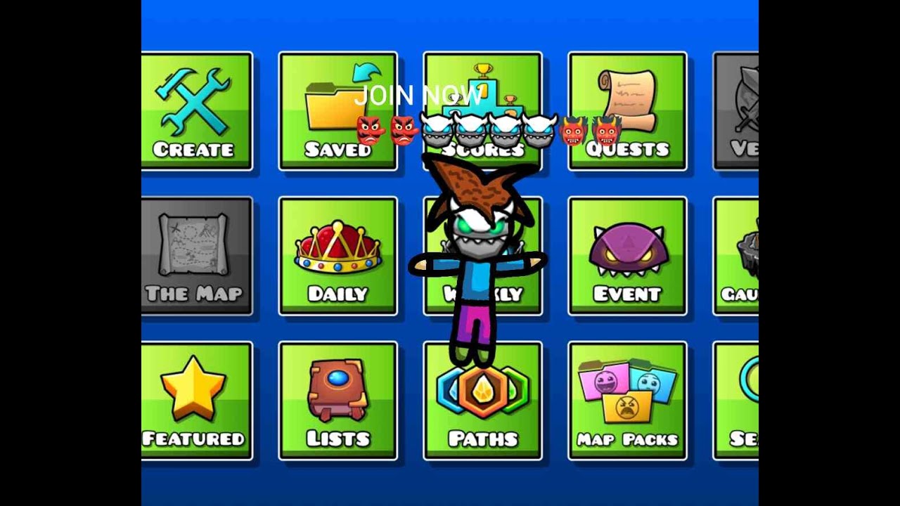 Geometry dash! (check desc) - YouTube