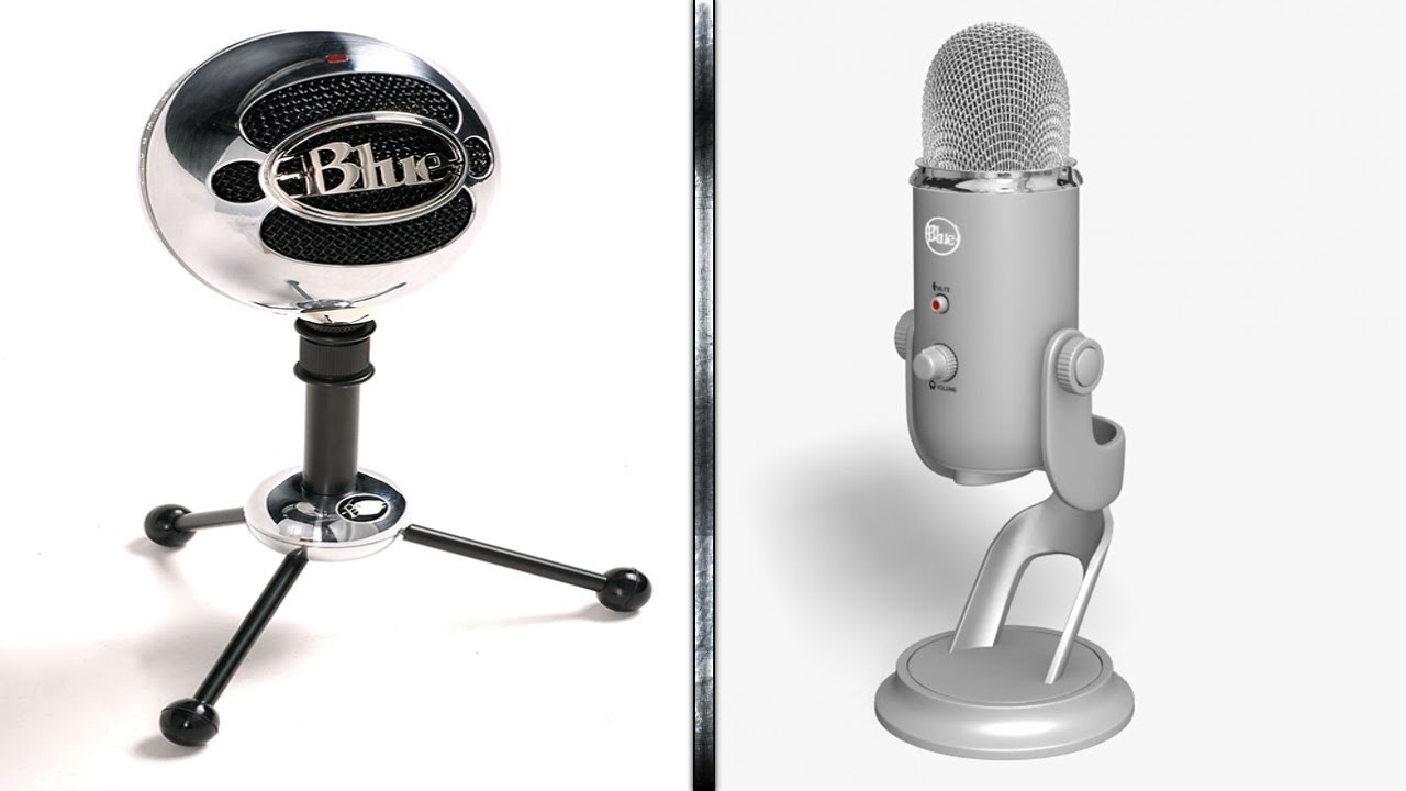 Blue Snowball vs Blue Yeti Comparison/Review - YouTube