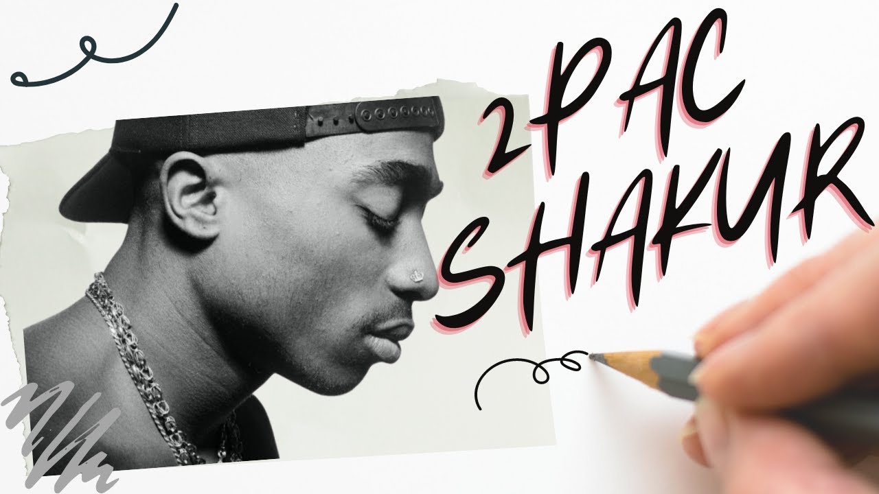 2PAC Tupac Shakur | Sketch Drawing - YouTube