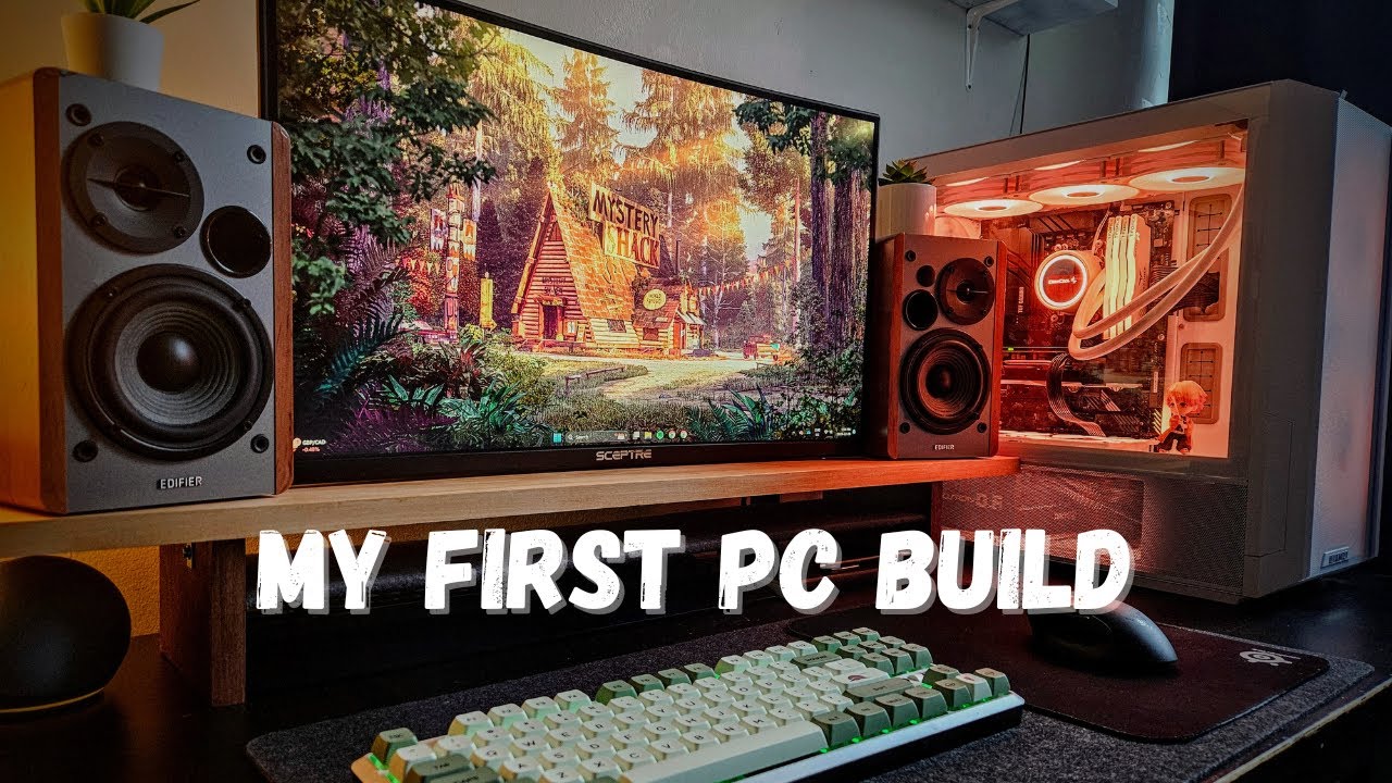 Building My First PC & Setup Update - YouTube