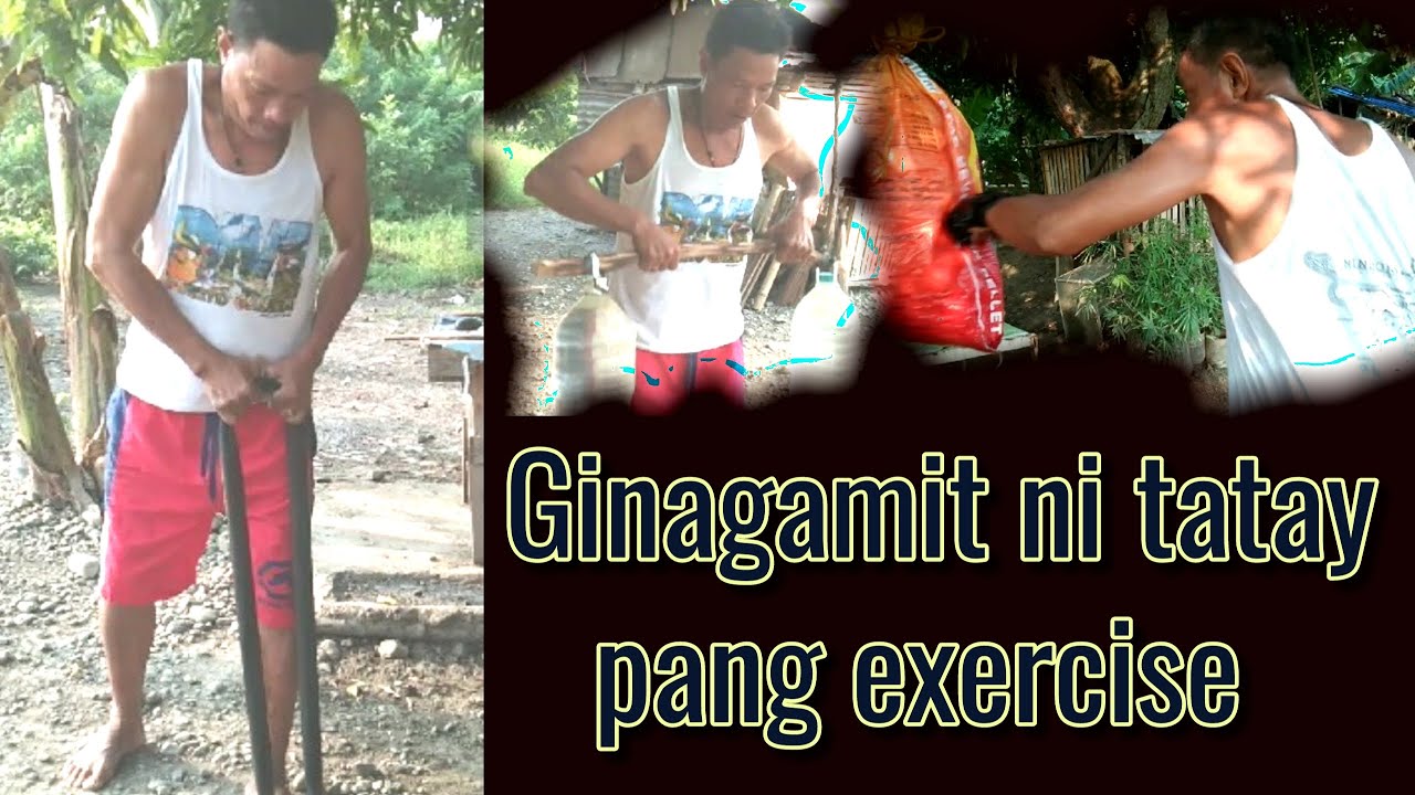 Ginagamit ni tatay pang exercise | Morning Exercise - YouTube