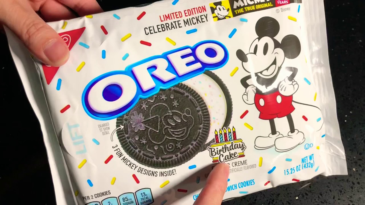 Mickey Mouse 90th Birthday & Oreo Cookies～2.99usd in Target～米奇老鼠 奥利奥合作款 ...