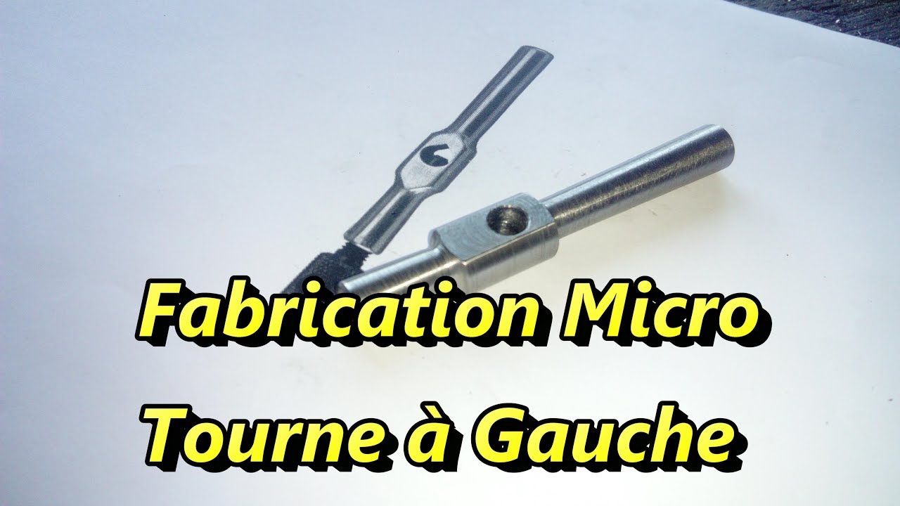 Tournage Micro tourne à Gauche - YouTube