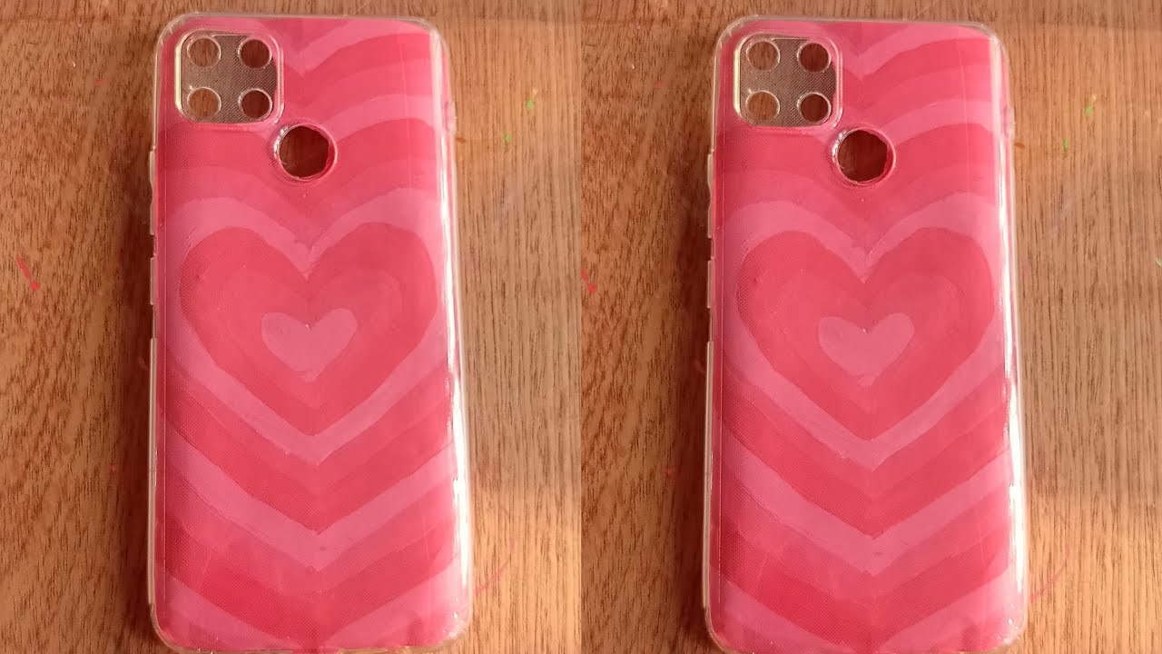 phone case art || easy mobile cover art || phone case paper art - YouTube