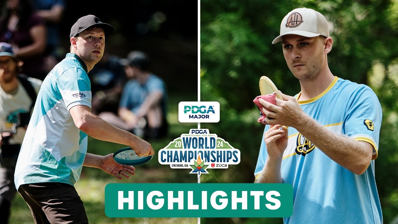 Round 2 Highlights, MPO | 2024 PDGA World Championships - YouTube