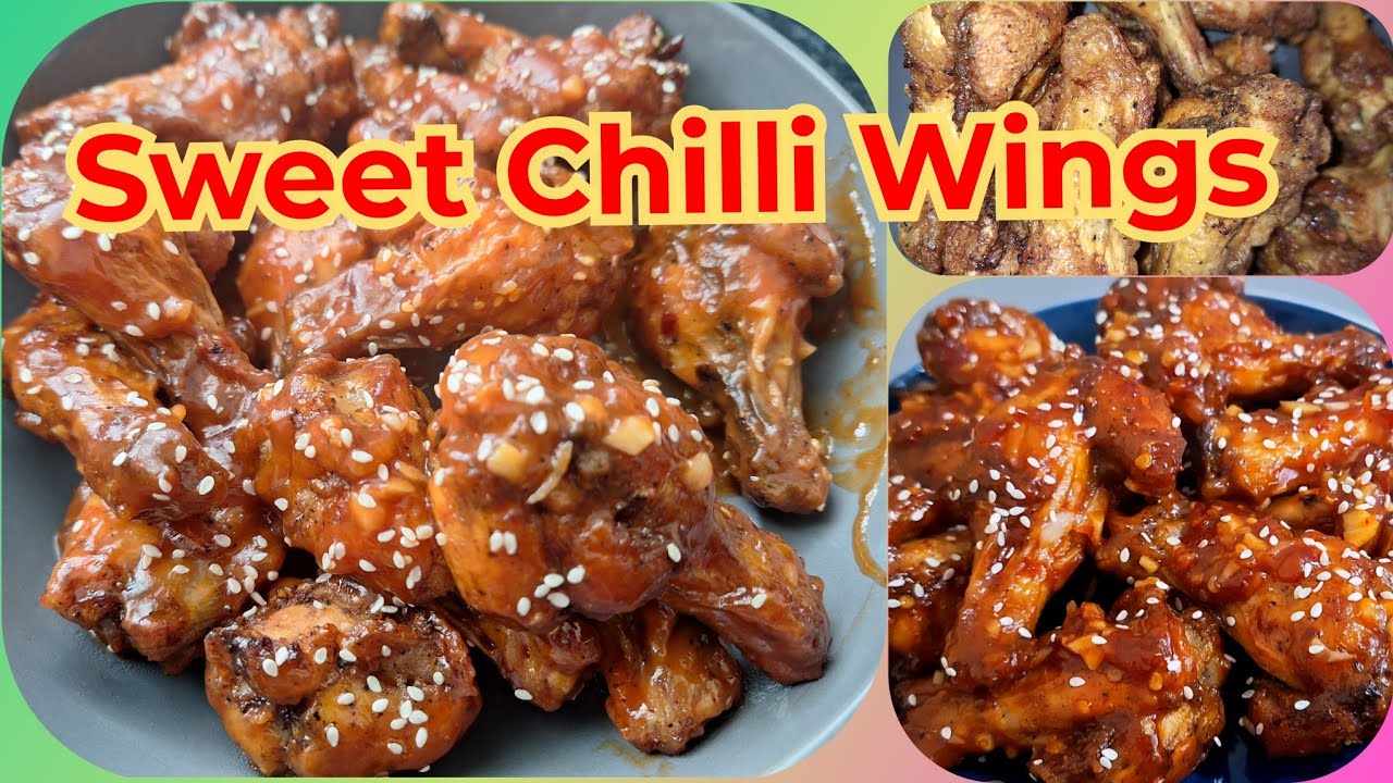 Sweet Chilli wings | Honey Chilli Wings |Quick & Easy Recipe - YouTube