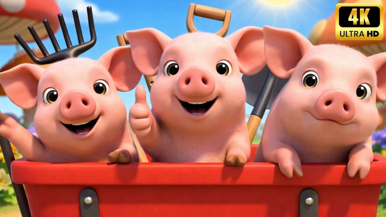 LK Con Heo Đất, Heo Con Ham Chơi - Nhạc Thiếu Nhi Vui Nhộn - Tập Thể ...