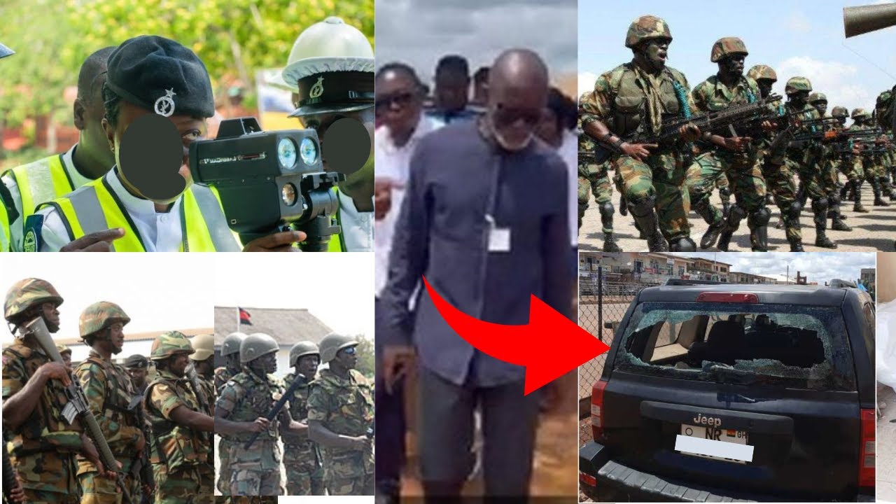 LATEST! Police Officers Ḷeák Video & Pictures Of Gabby Otchere Using 50 ...