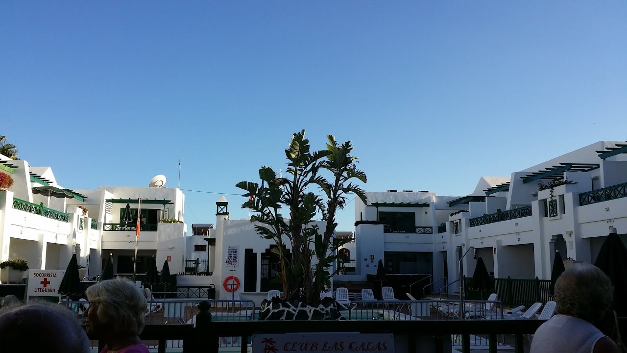Club Las Calas Lanzarote Apartment Walk Around - YouTube