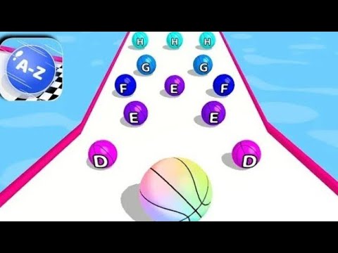 A-Z Run Game - Gameplay Max Level Android, ios game All Levels ...