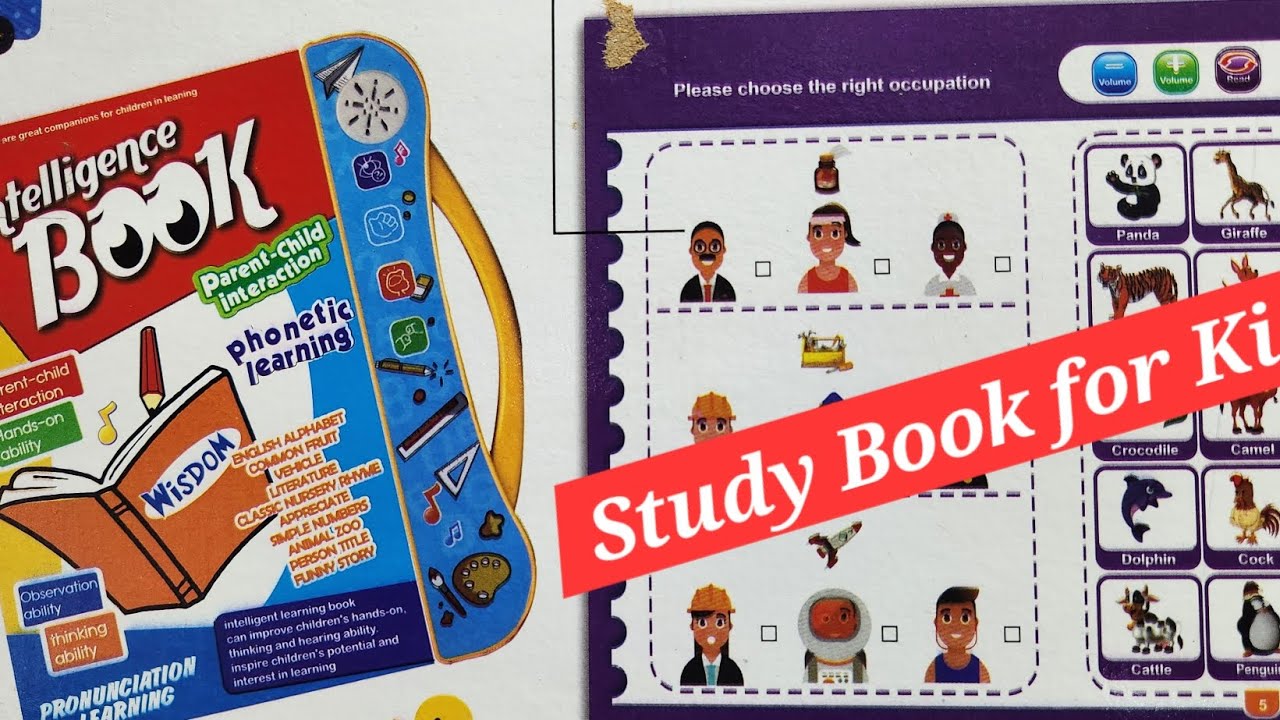 Study book for kids / intelligent book for kids#books #study #kids# ...
