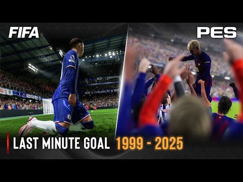 Last Minute Goal FIFA vs PES | 1999 - 2025 |