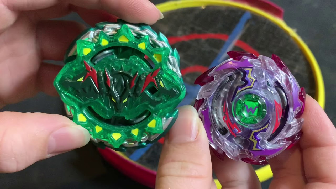 Hazard Kerbeus vs Tornado Wyvern | Halloween Beyblade Battles ...