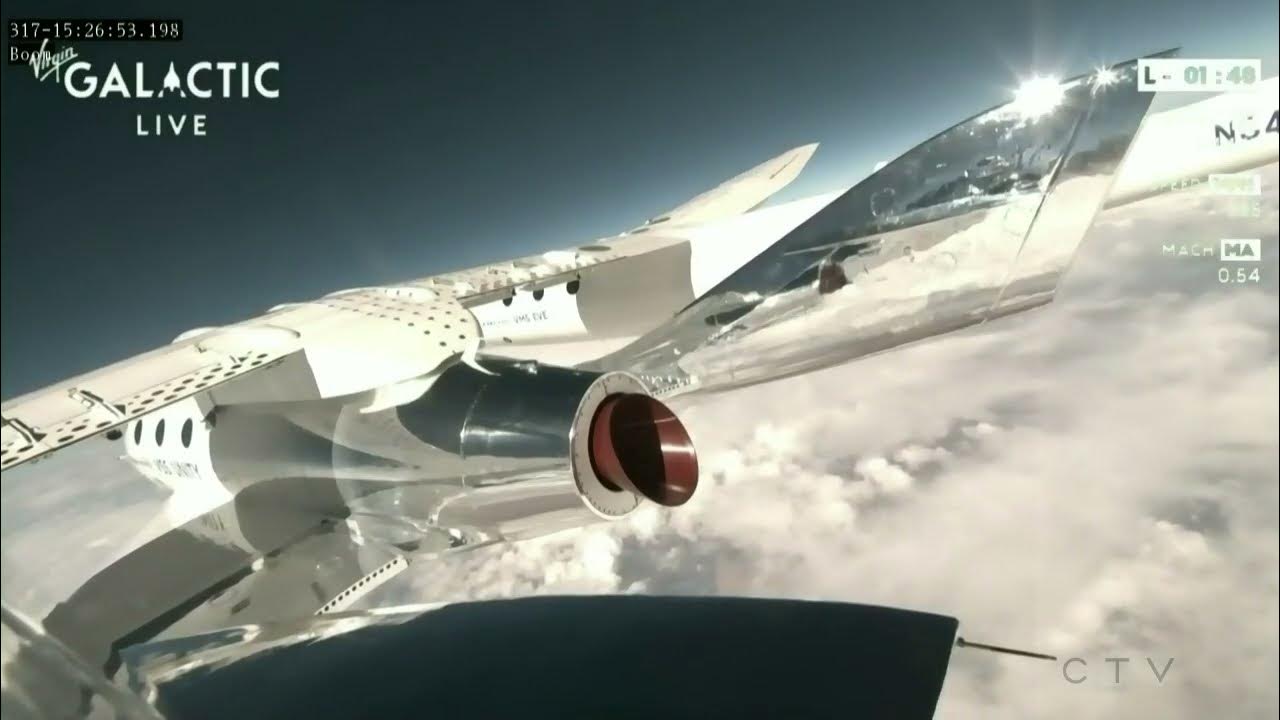 Virgin Galactic successfully launches 'space tourism' flight - YouTube
