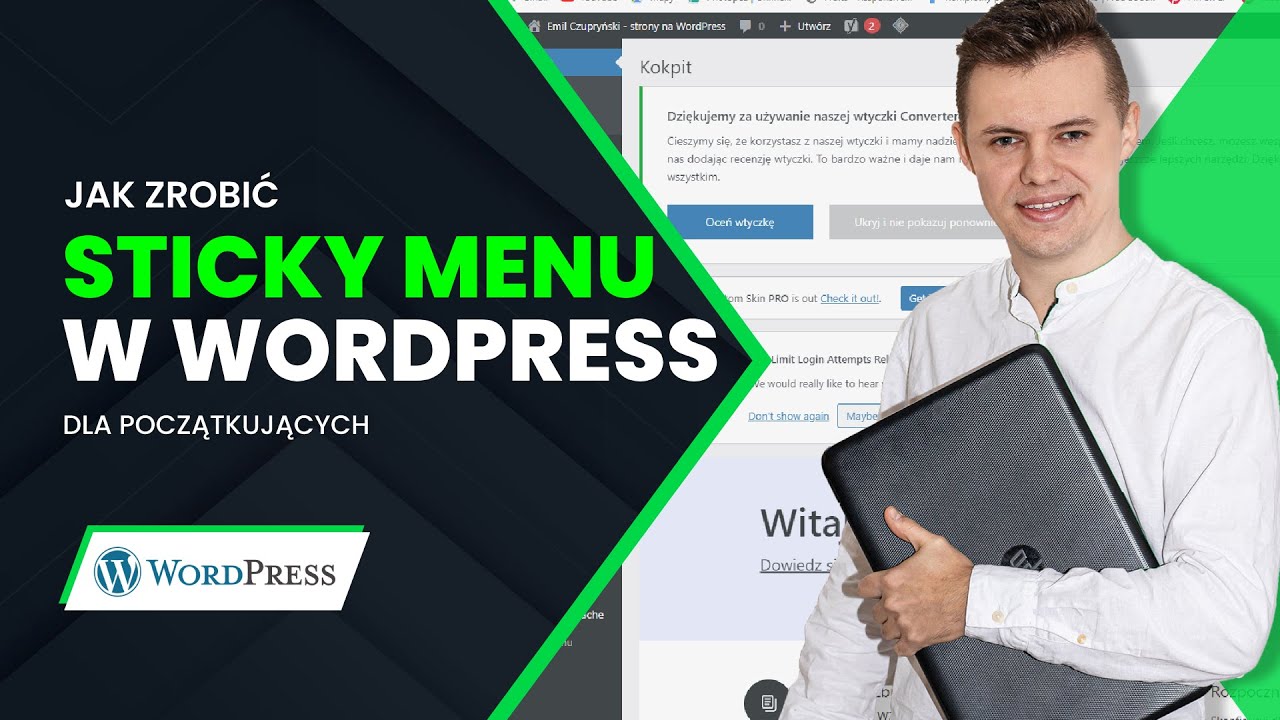 Jak zrobić sticky menu w Wordpressie? [darmowa wtyczka WP Sticky ...