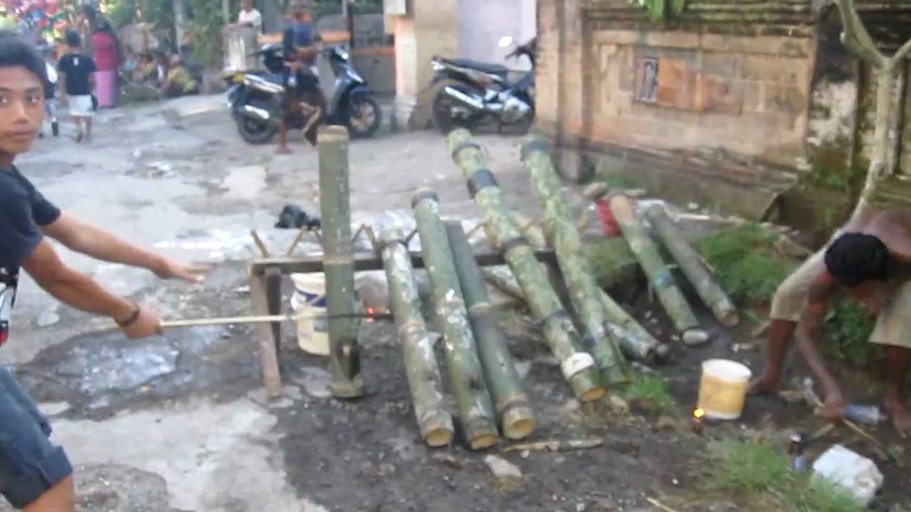 Firing a Bamboo Bomb - YouTube