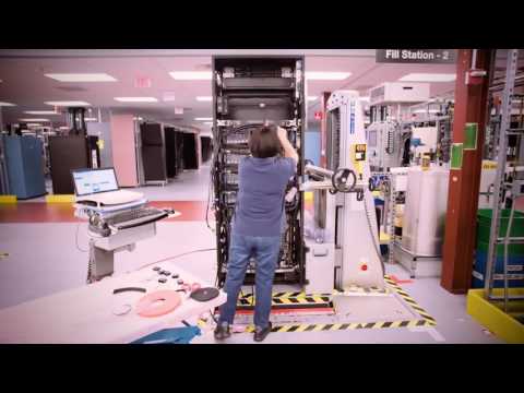 Assembling the IBM Z mainframe in 120 seconds - YouTube