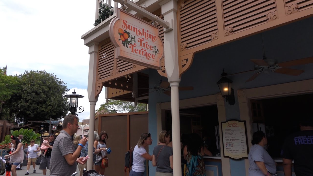 Sunshine Tree Terrace, Magic Kingdom, Walt Disney World Resort - YouTube