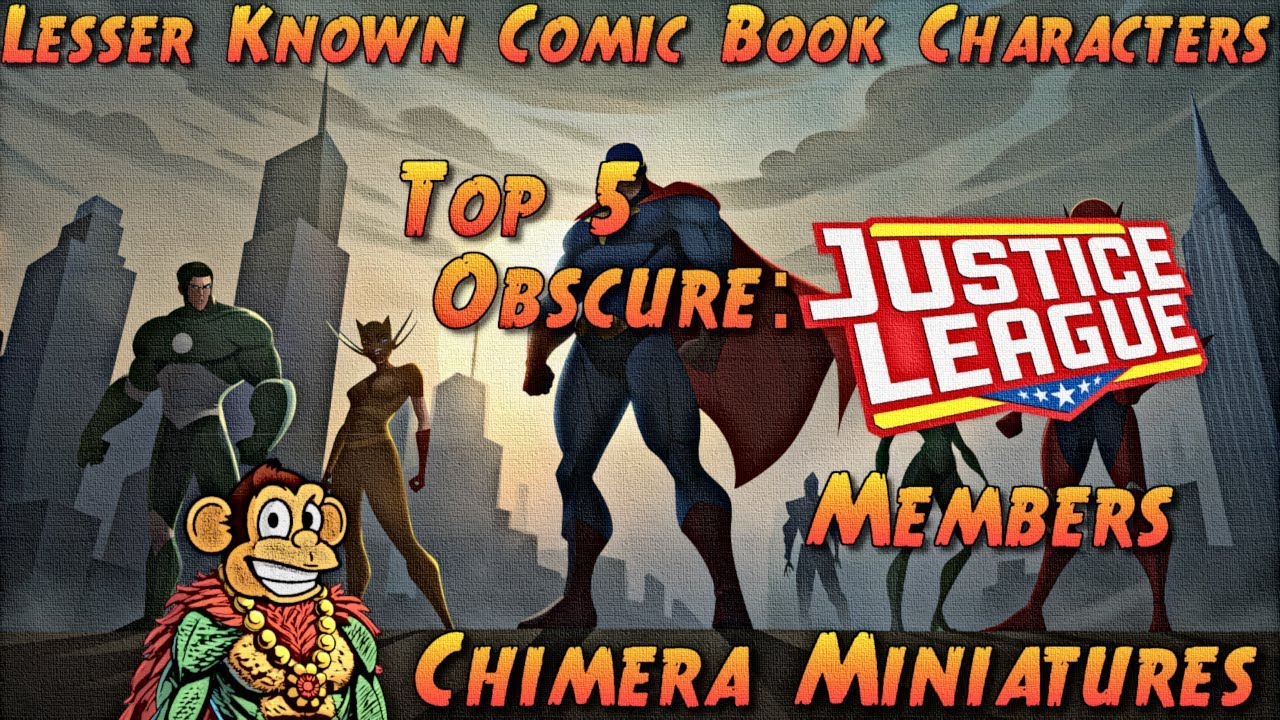 Lesser Known Comic Book Characters: Top 5 Obscure Justice League ...