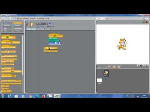 Premier pas avec Scratch .....Dessiner un triangle équilatéral - YouTube