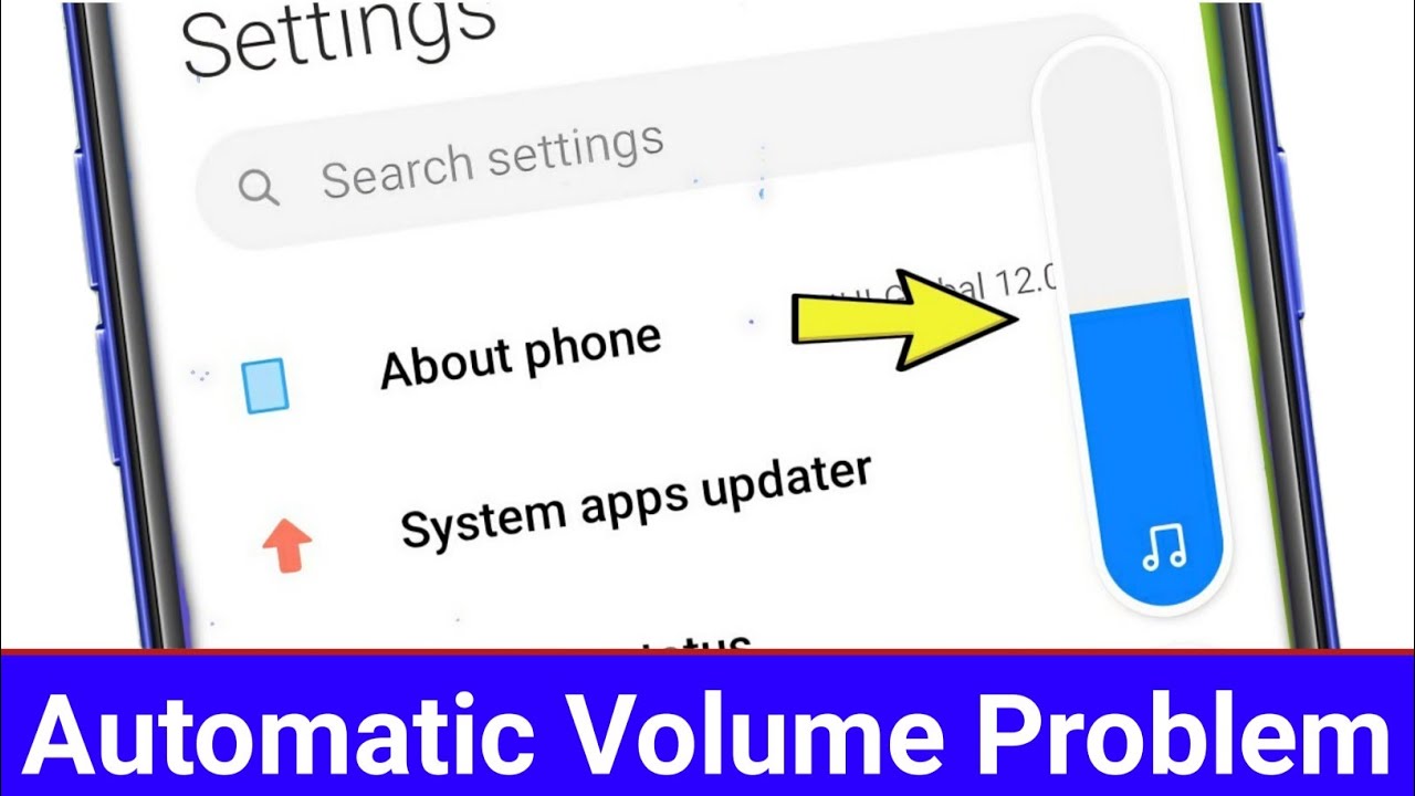 automatic volume down problem | automatic volume increase problem | xiaomi redmi note 10 pro ...