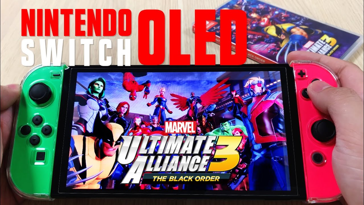 MARVEL ULTIMATE ALLIANCE 3: The Black Order | Nintendo Switch OLED ...