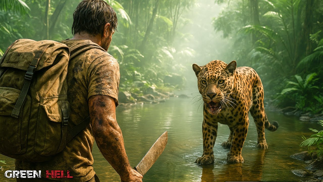 Surviving A Jaguar Ambush On Day 2 | Green Hell Gameplay #2 - YouTube