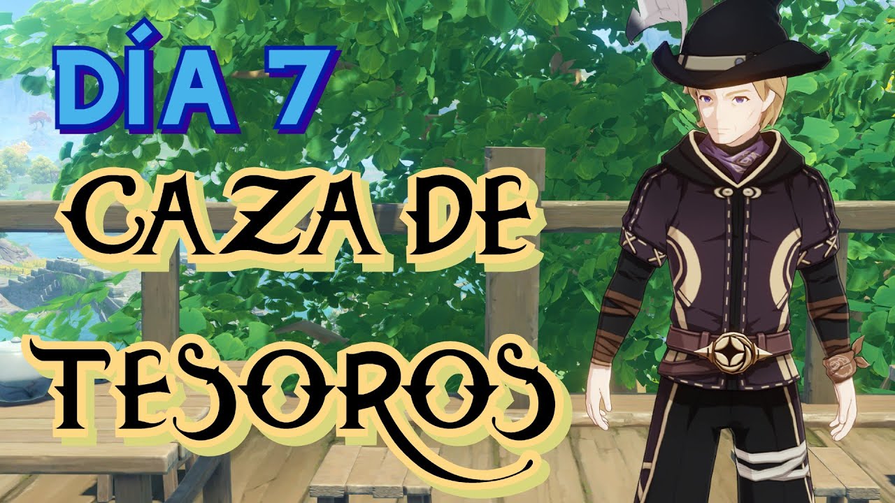 CAZA DE TESOROS - DÍA 7 - Guía // Genshin Impact EN ESPAÑOL - YouTube