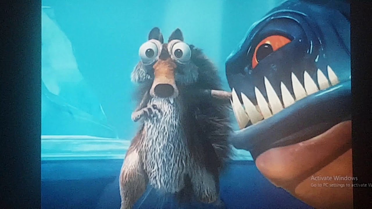 Ice Age saga (2006, 2009): Piranhas Screen-Time - YouTube