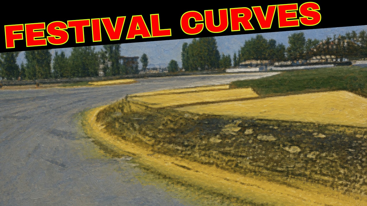 Portland Adds The Festival Curves (1992 CART Portland) - YouTube