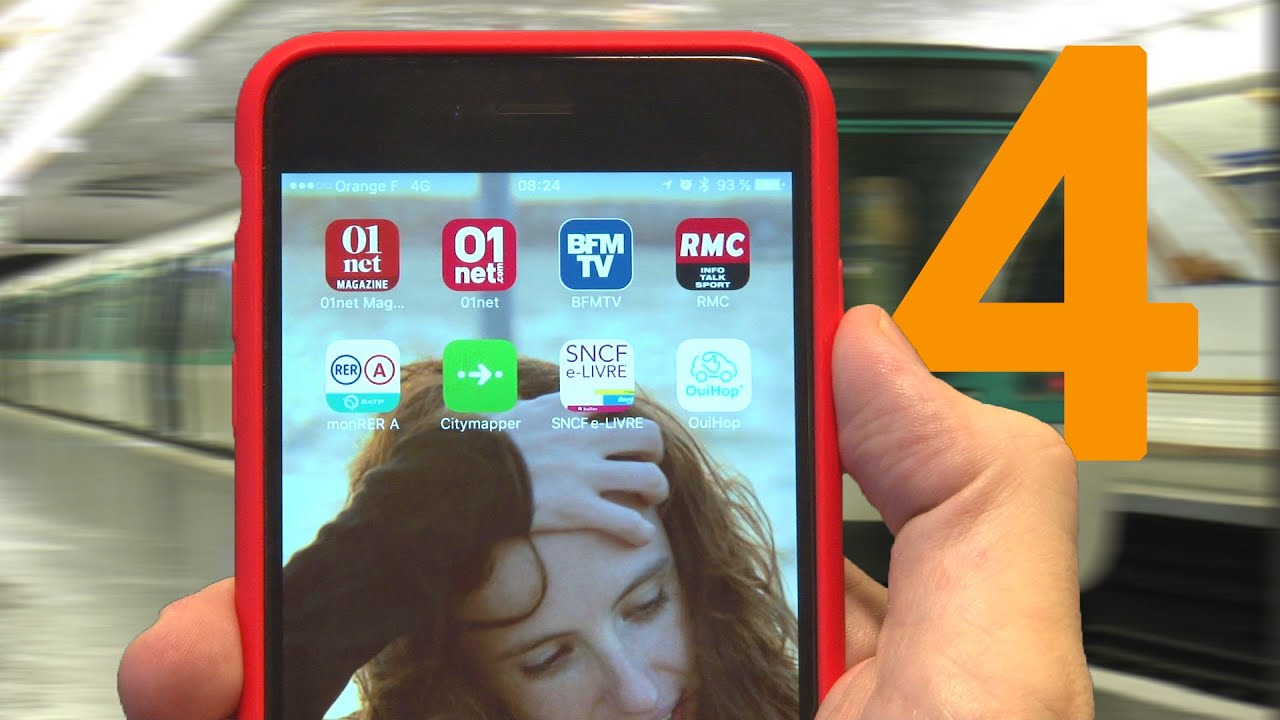 4 applis pour prendre les transports en commun comme un pro - YouTube