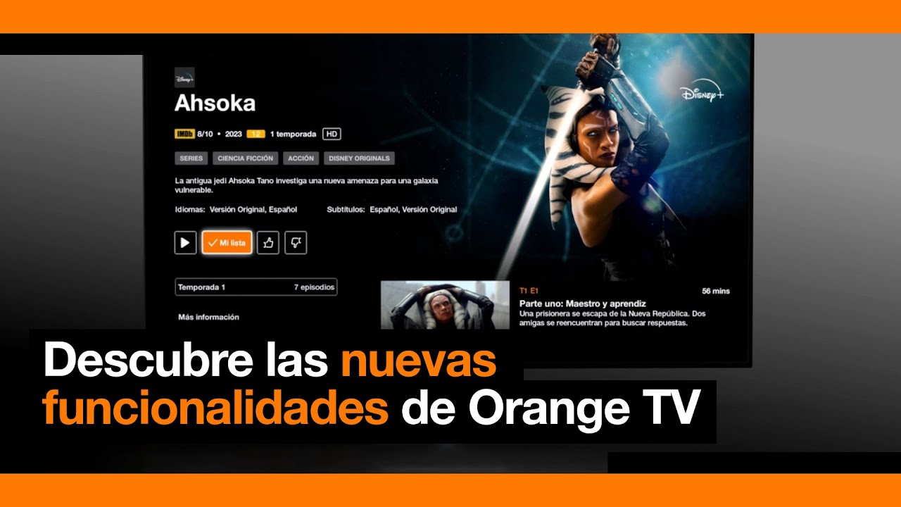 Descubre las nuevas funcionalidades de Orange TV - YouTube