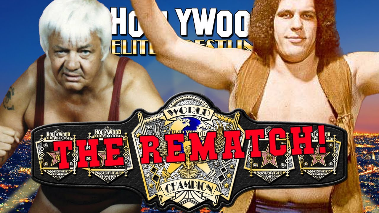 107 Hollywood Elite Wrestling | Andre the Giant vs Jackie Fargo ...
