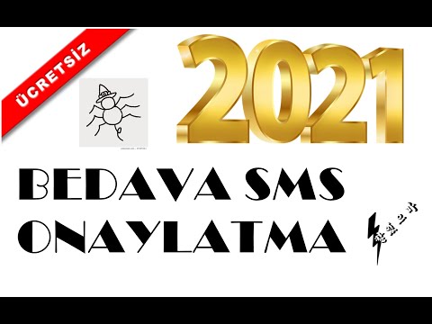 Bedava sms onayı nasıl alınır (En basit ve en kısa) 2021!!!!