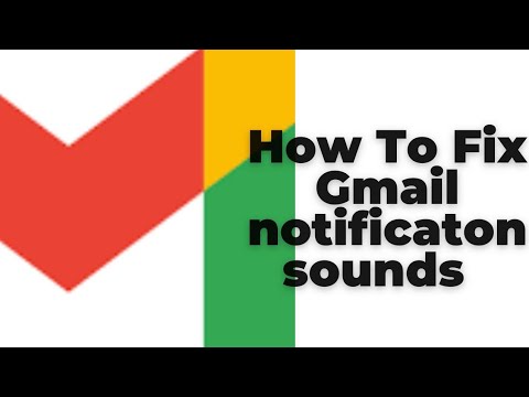 How to fix not receiving sound notifications in the Gmail account - YouTube
