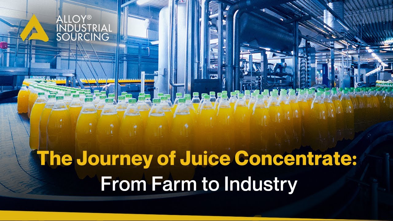 The Journey of Juice Concentrate: From Farm to Industry - YouTube