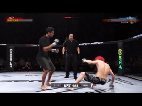 Cobra Kai Miguel VS Hawk UFC 4 - YouTube