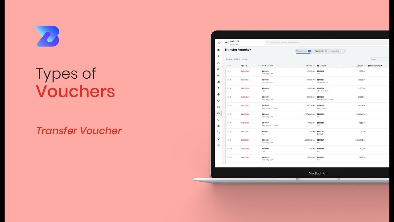 Transfer Voucher : How to Make Transfer Voucher in a Freight Forwarding ...