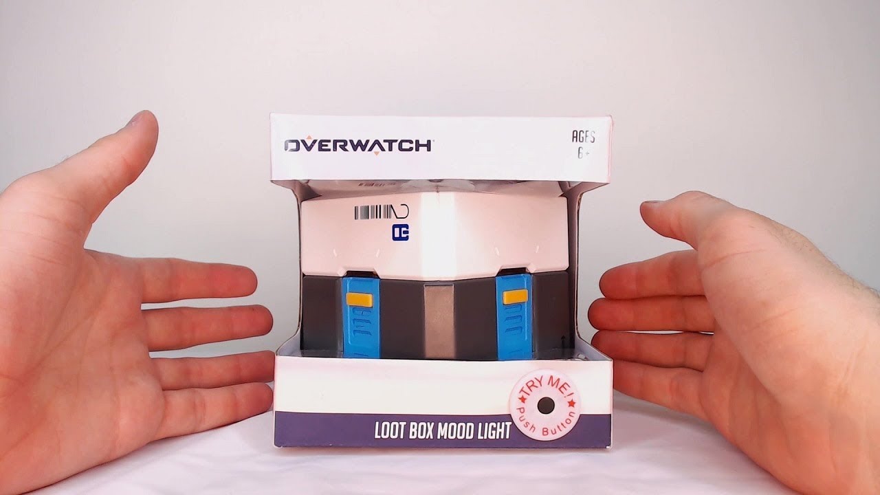 Overwatch Loot Box Light | Unboxing Product Review - YouTube