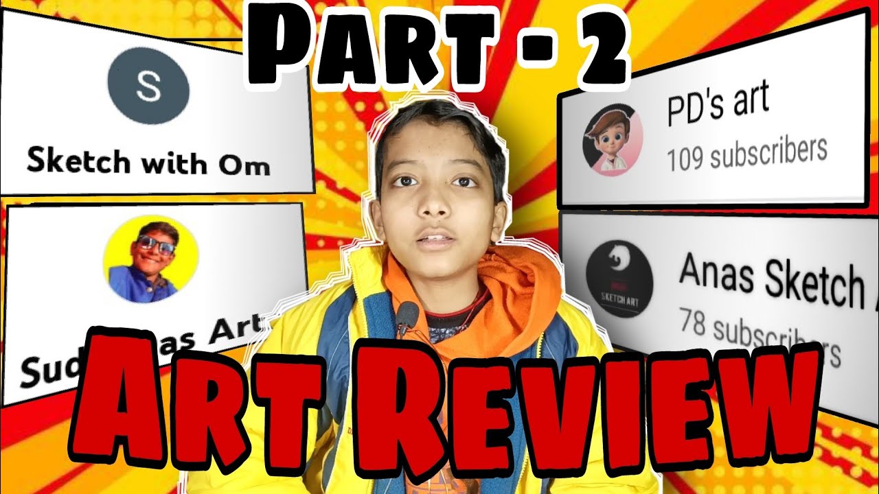 Subscriber art Review Part 2 - YouTube