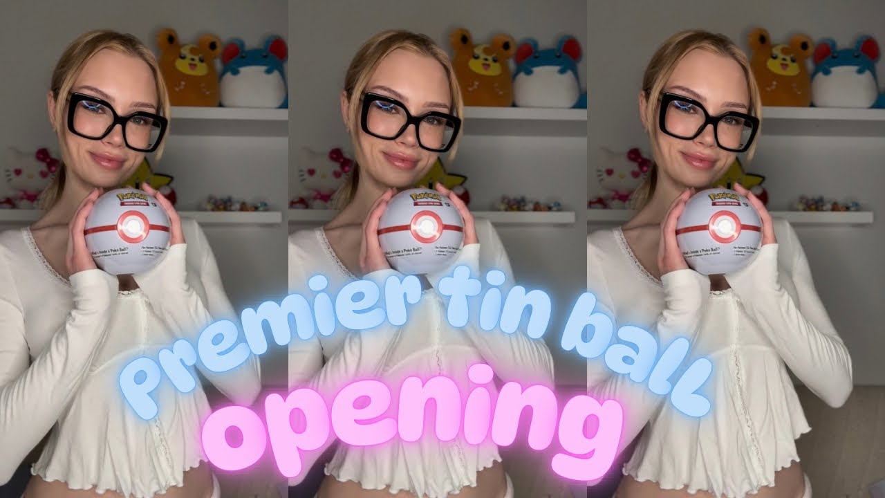 Opening a Premier tin ball! 🎀 - YouTube