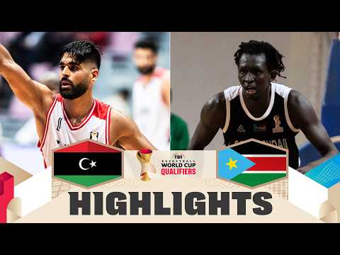 Libya 🇱🇾 v South Sudan 🇸🇸 | Highlights | FIBA Basketball World Cup 2027 African Qualifiers
